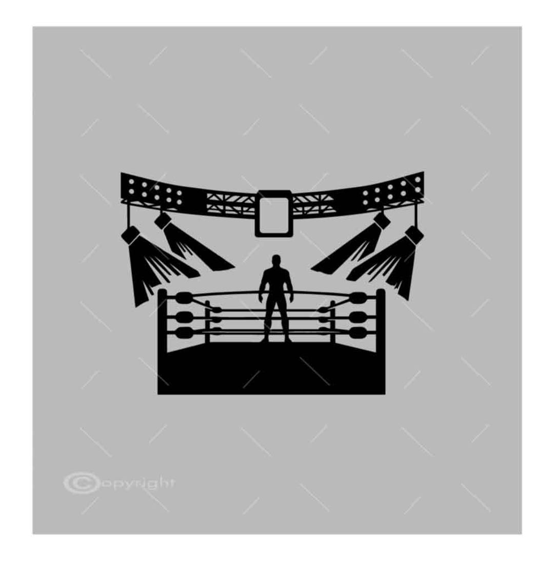 Wrestling Ring SVG | Jpeg | Pro Wrestling SVG | Lucha Libre SVG | Png ...