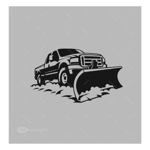 Snow Plow SVG | Jpeg | Snow Plow Truck SVG | Snow Plowing Vector | Png ...