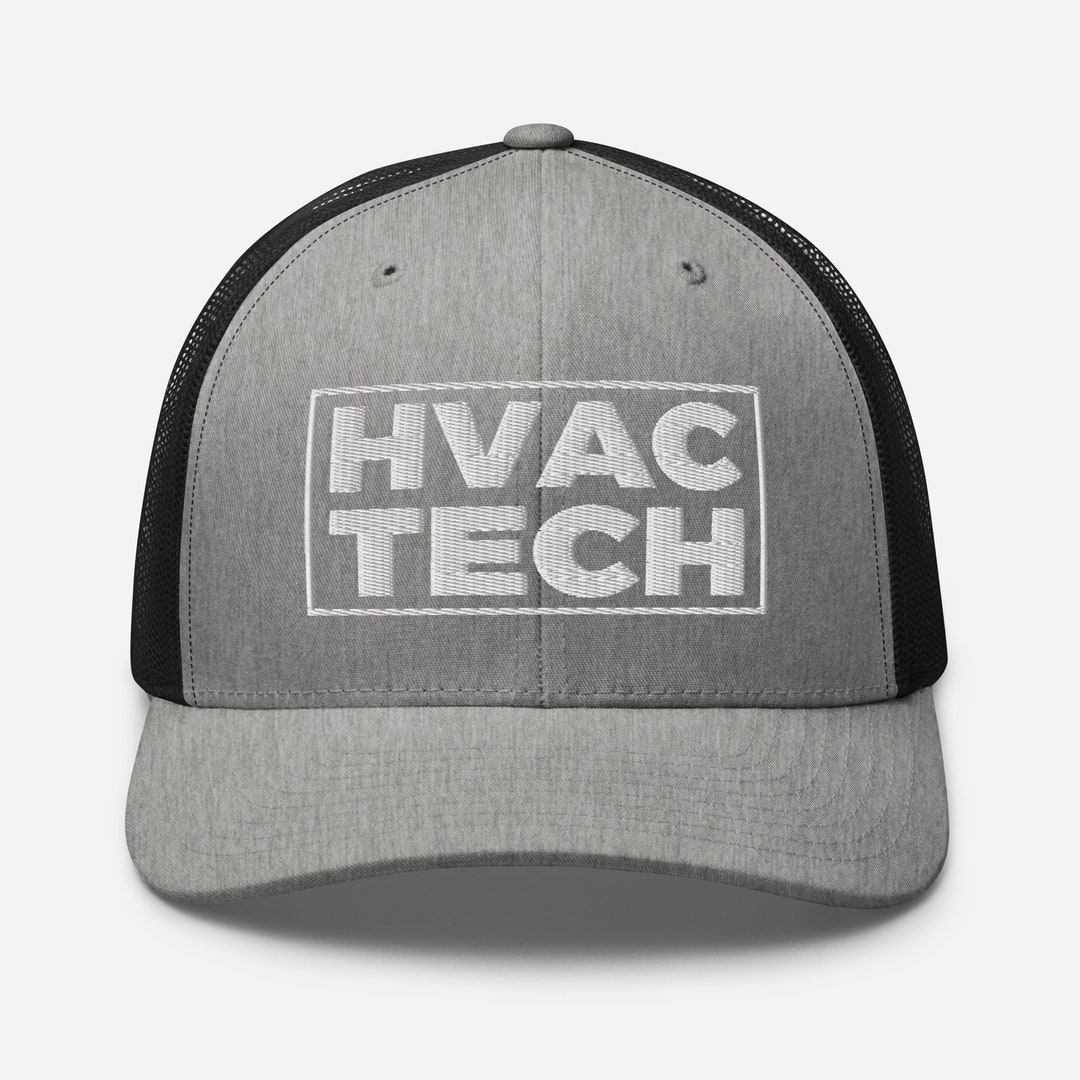 HVAC Tech Trucker Cap Embroidery HVAC Gift HVAC Technician Hat - Etsy