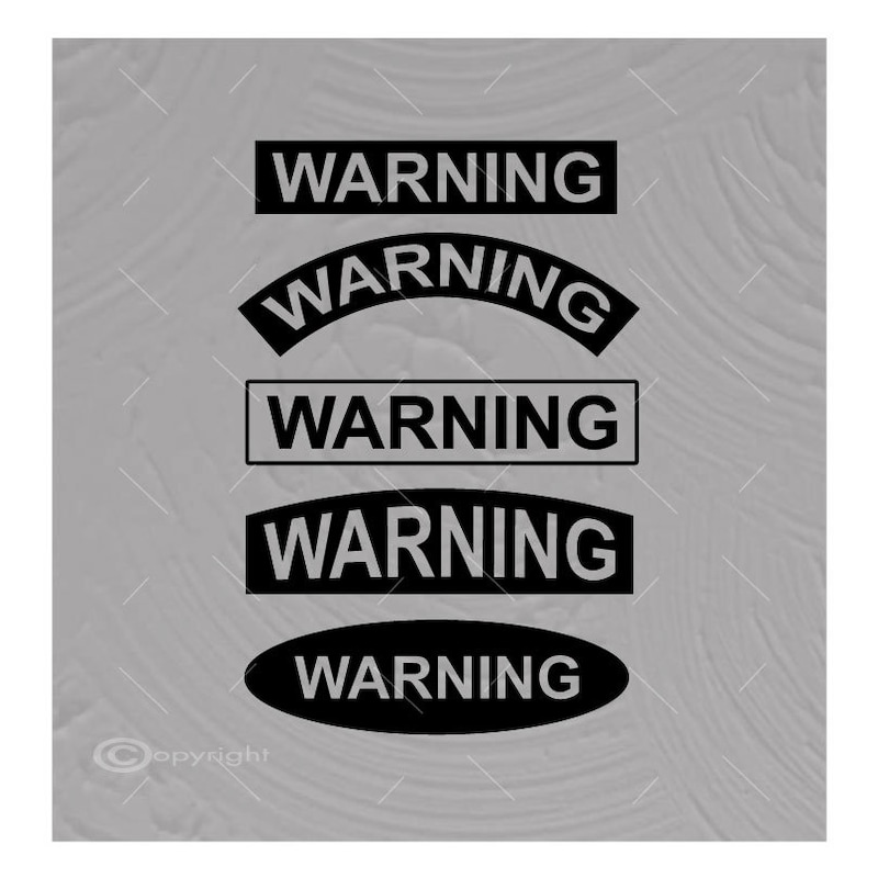 Warning Sign - Etsy