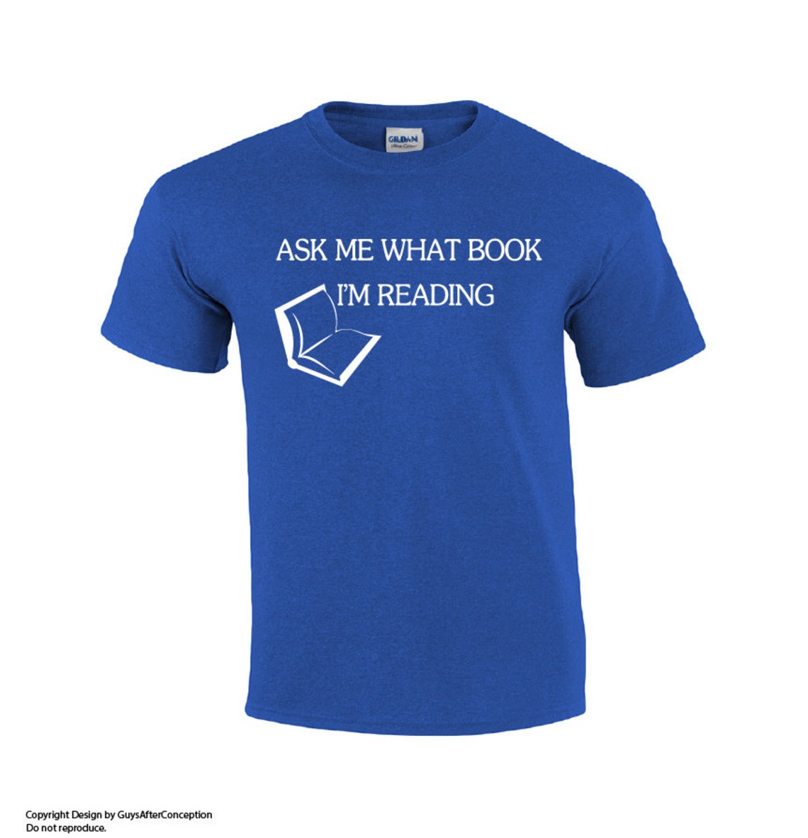 Ask Me What Book I'm Reading Reading T-shirt Book - Etsy