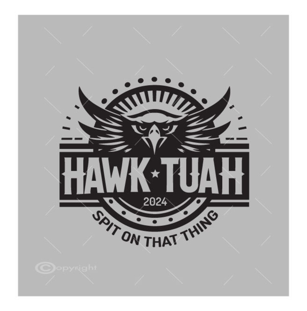 Funny Hawk Tuah SVG Jpeg Hawk Tuah PNG Vector Image A8 - Etsy