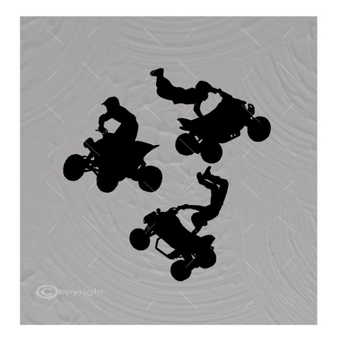 4 Wheeler SVG Bundle: ATV Off-road Vector Image Cut File (digital ...