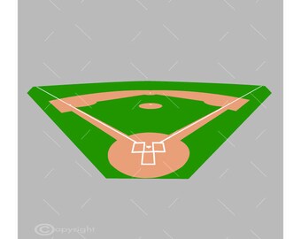 Baseball Field Dxf - Etsy
