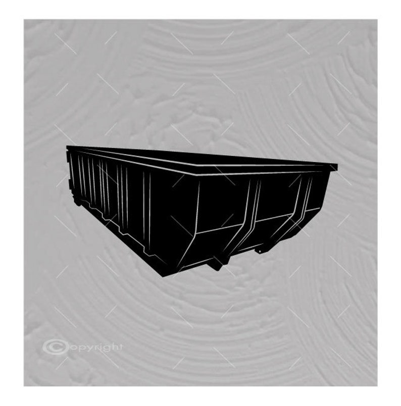 Dumpster SVG - PNG - DXF Digital File Clipart A1 - Etsy
