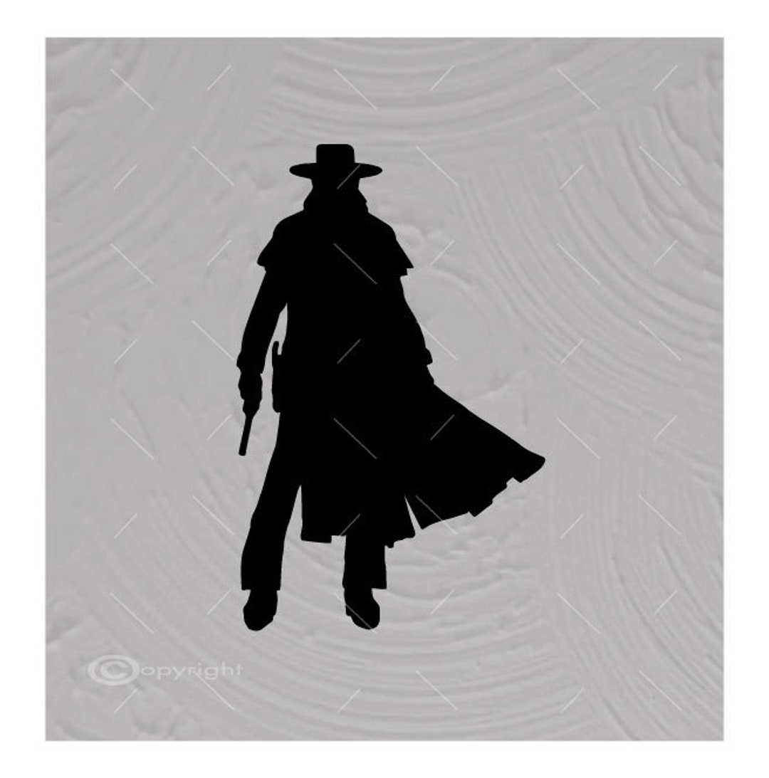 Cowboy Gunslinger Vector Images Vinyl Decal T-shirt Digital Cutting ...