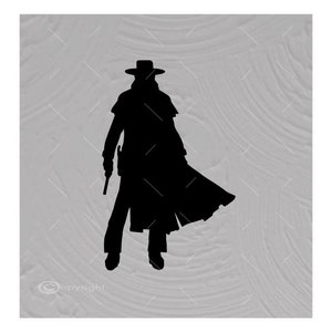 Cowboy Gunslinger Vector Images Vinyl Decal T-shirt Digital Cutting ...