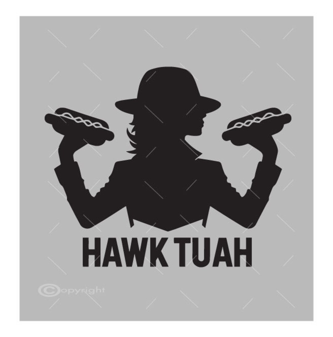 Funny Hawk Tuah SVG Jpeg Hawk Tuah PNG Vector Image A1 - Etsy