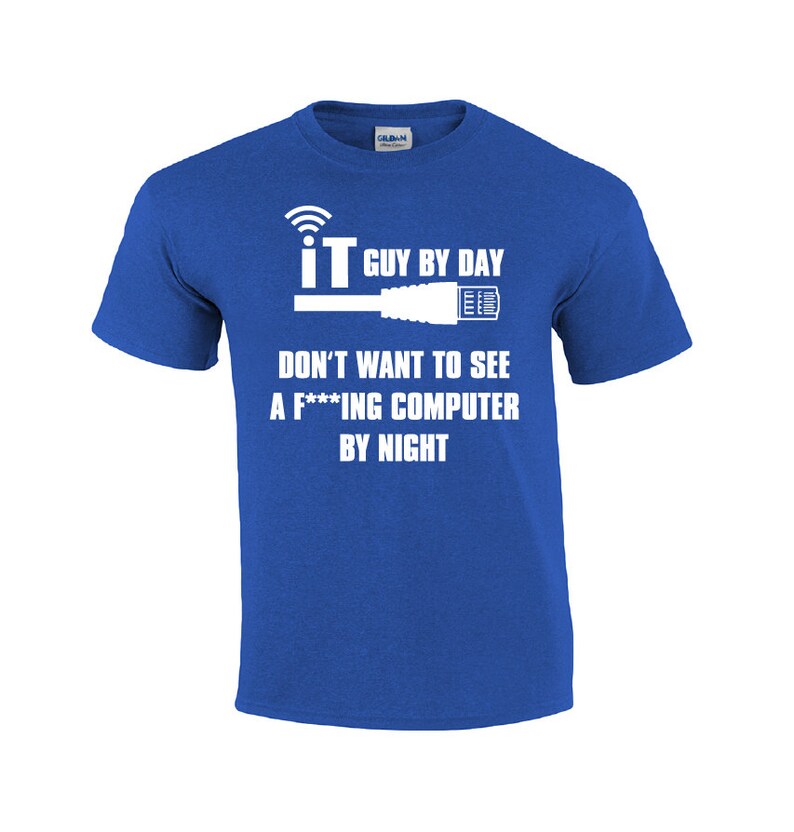 IT Guy by Day IT T-shirt Information Technology T-shirt | Etsy