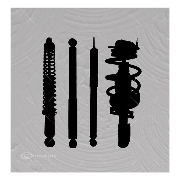Car Shocks Svg - Etsy