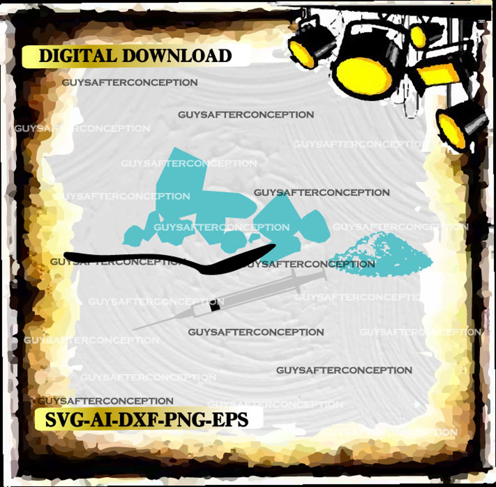 Meth Vector Images SVG Files Digital Cutting Files Ai Eps - Etsy