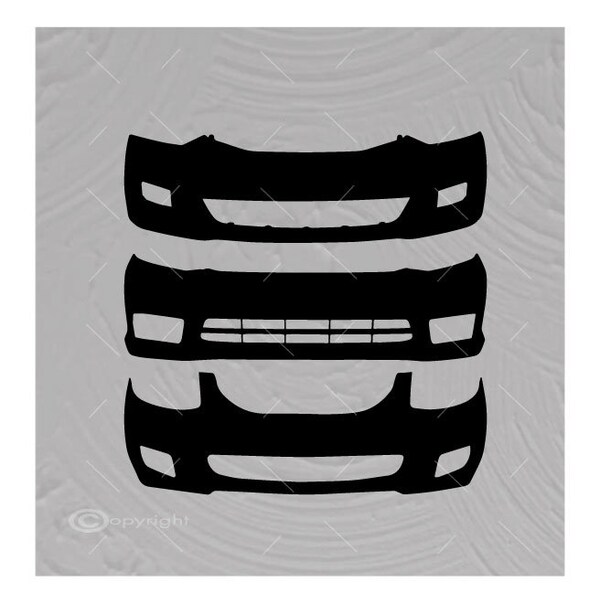 Front Bumper Dxf - Etsy