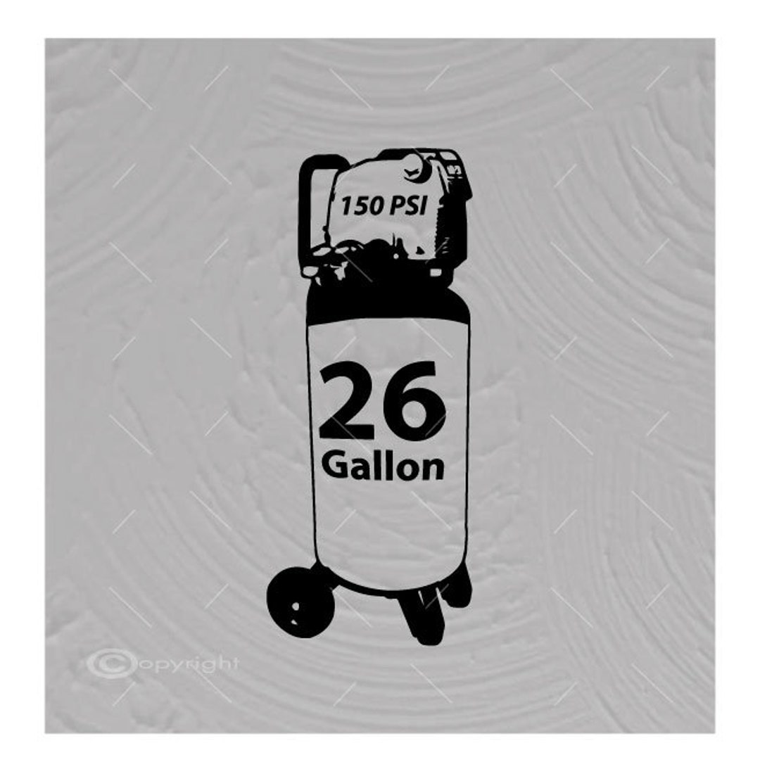 Air Compressor Vector Images SVG Files Digital Cutting Files Ai - Eps ...