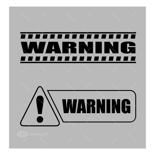 Warning - Etsy