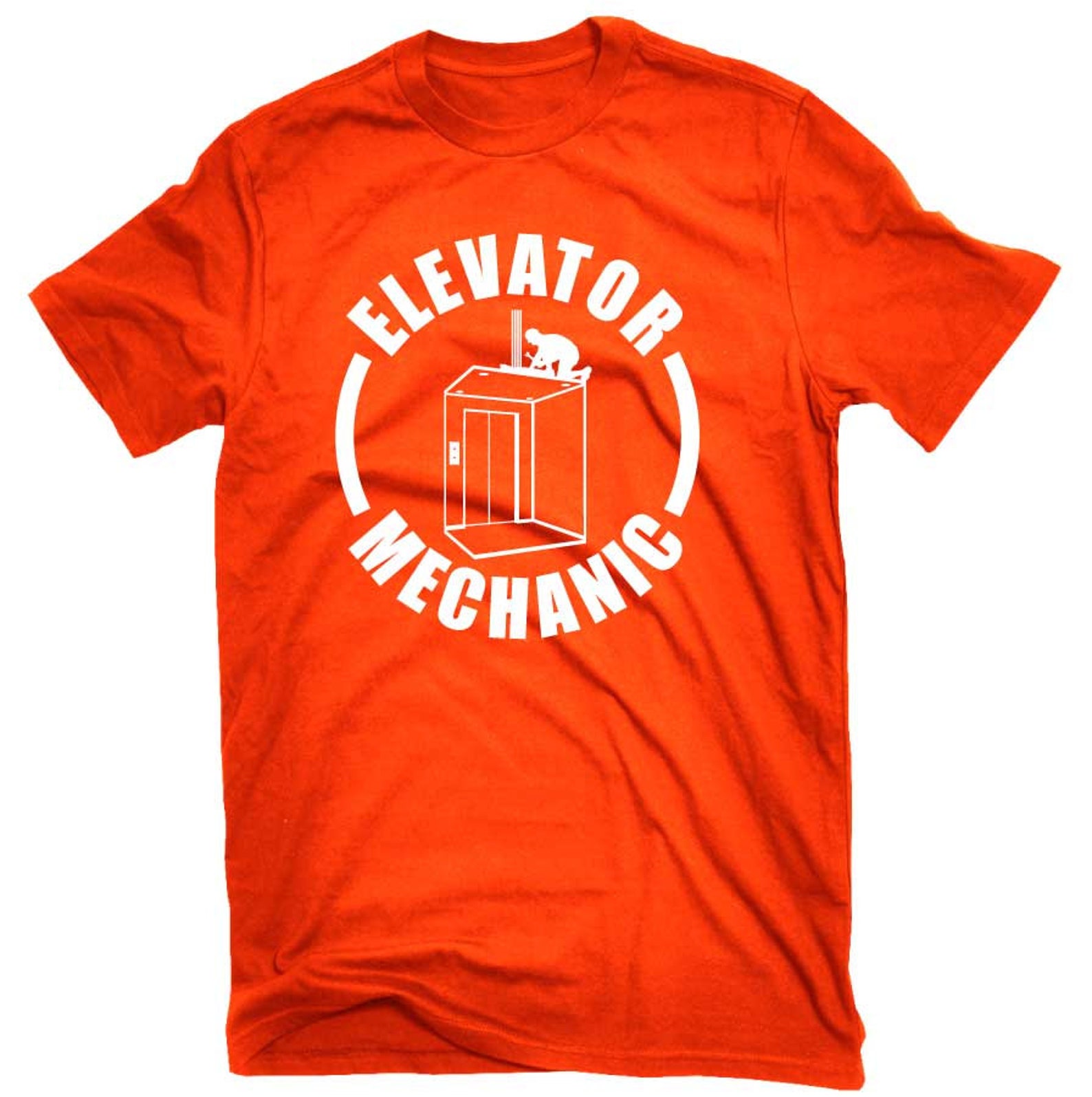 Elevator Mechanic T-shirt Service Maintenance Repairman - Etsy