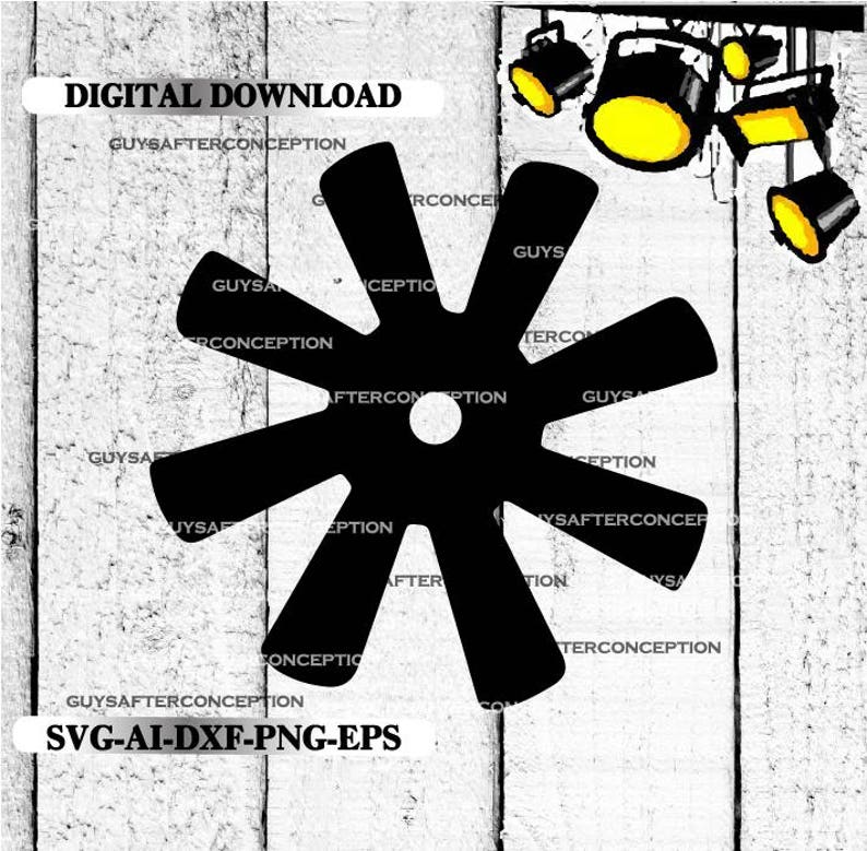 Engine Fan Car Truck Vector Images SVG Files Digital Cutting | Etsy