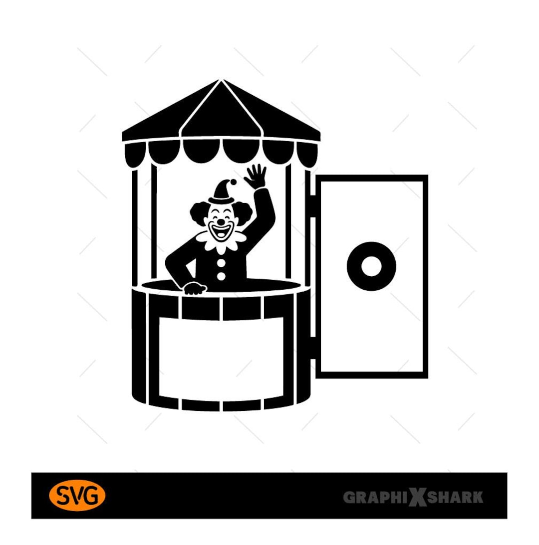 Dunk Tank SVG: Carnival Game Vector Image Cut File (digital Download ...