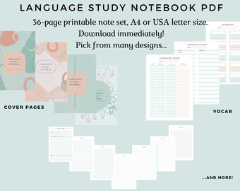 Language Learning | Etsy