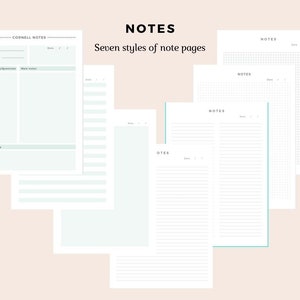 Italian Language Learning Notebook Study Journal, Printable Pdf/ipad ...