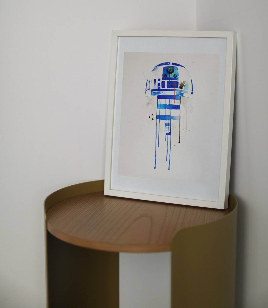 R2D2 Star Wars Droid Watercolor Painting - Etsy