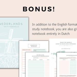 Dutch Language Learning Notebook Study Journal, Nederlands Taal ...