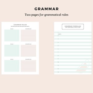 Dutch Language Learning Notebook Study Journal Printable - Etsy