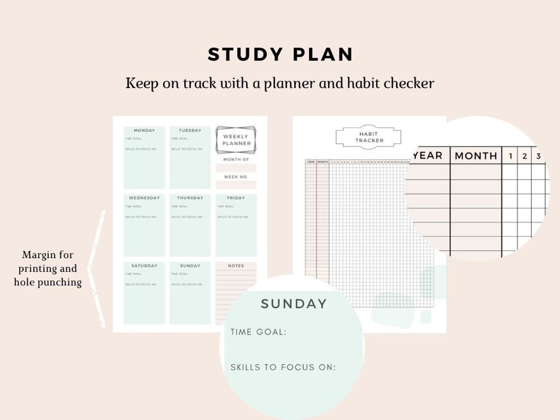 Italian Language Learning Notebook Study Journal Printable - Etsy