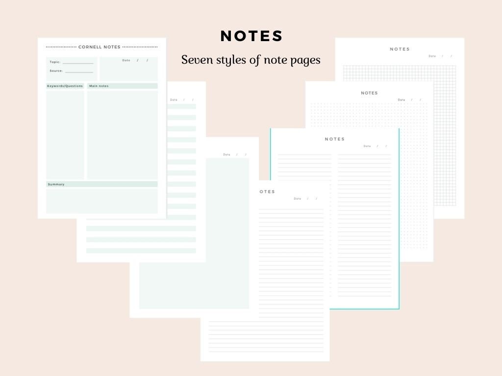 French Language Learning Notebook Study Journal Printable - Etsy Canada