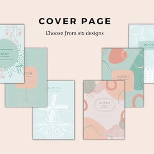 Dutch Language Learning Notebook Study Journal, Nederlands Taal ...