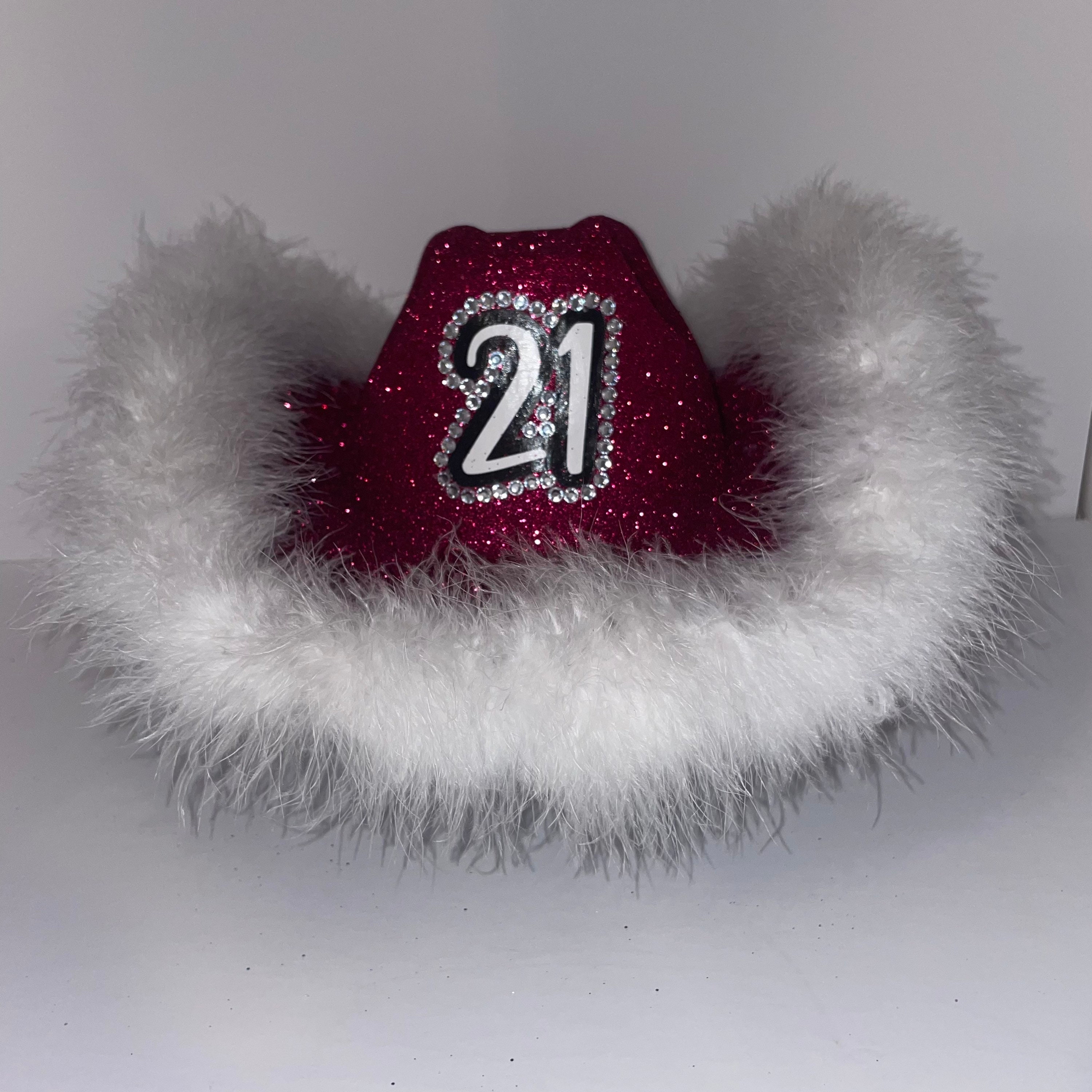 Birthday Cowboy Party Hat | Fully Customizable Rhinestone Cowgirl Hat ...
