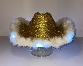Gold Cowgirl Hat | Etsy