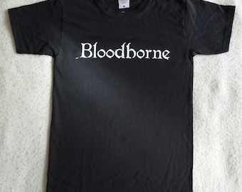 Unisex Bloodborne the Hunter Gaming T-shirt, Soulsborne Videogame Shirt ...