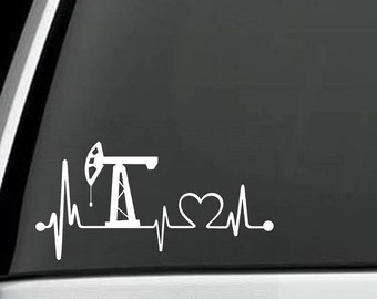 Oilfield decal | Etsy