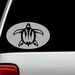 Sea Turtle Decal for Car Window Turtle Decal for Car Window | Etsy