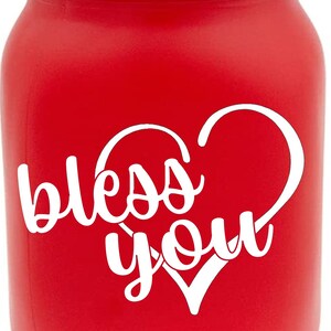 Bless You Vinyl Decal, Bless You Sticker for Mirror | BG 941 - Etsy