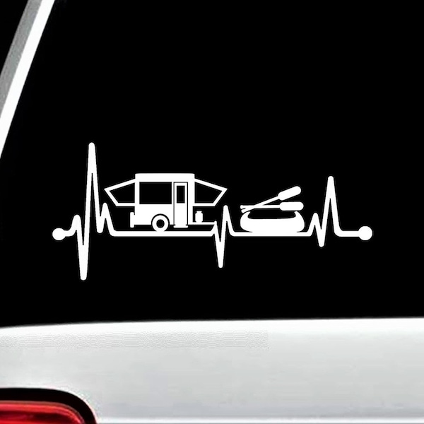 Heartbeat Decal - Etsy