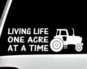 Farm Tractor Decal Sticker for Truck Window Farming Decal - Etsy