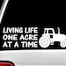 Farm Tractor Decal Sticker for Truck Window Farming Decal - Etsy