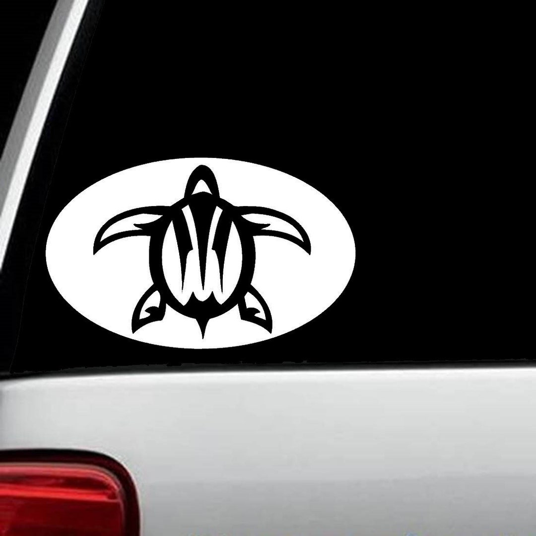 Sea Turtle Decal for Car Window | Turtle Decal for Car Window | Sea ...