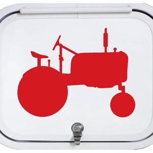 Antique Classic Farm Tractor Decal Sticker for Car Truck Window ...