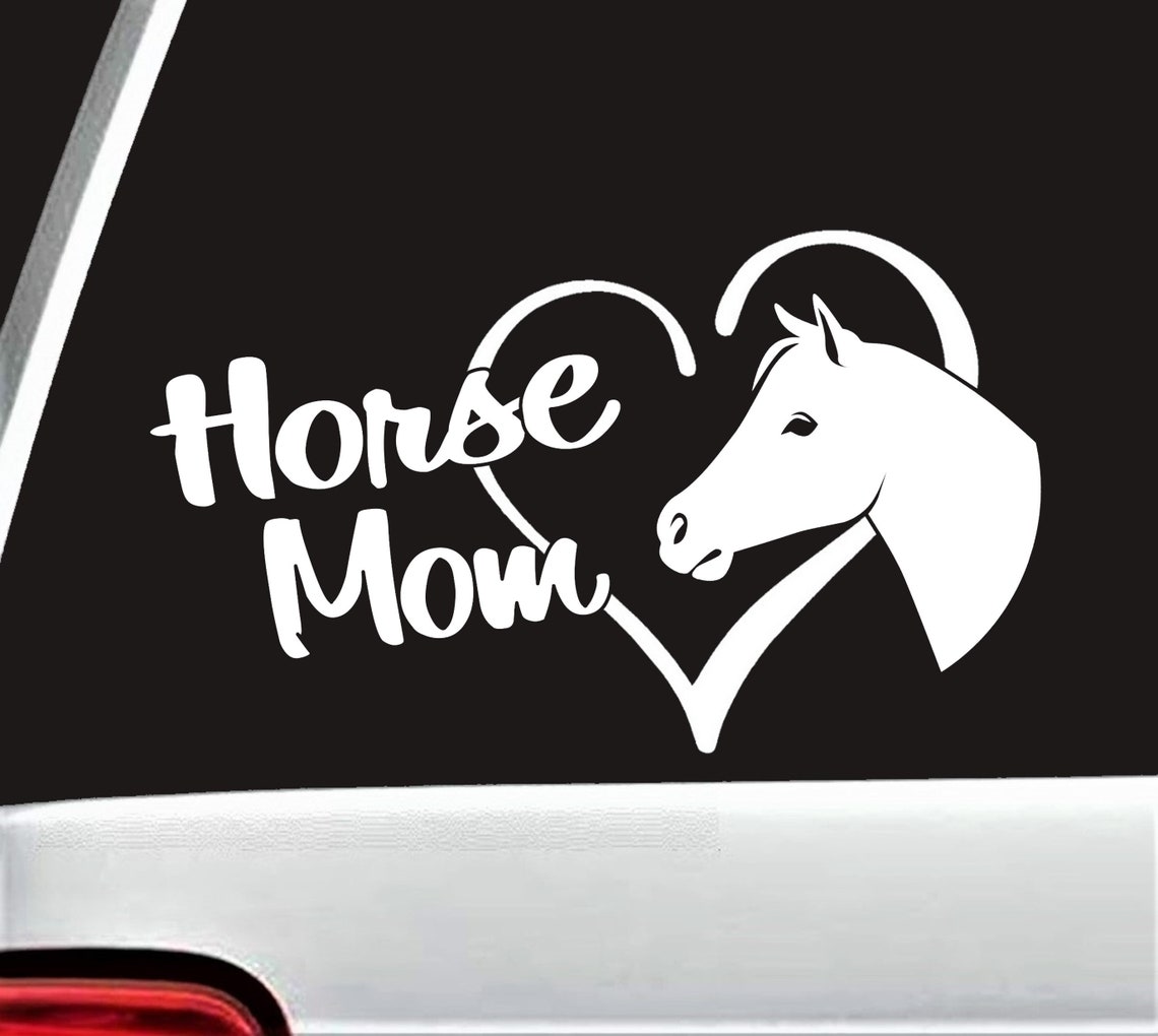 Horse Mom Decal Sticker | Gift for Horse Owner | Horse Lover Gift ...