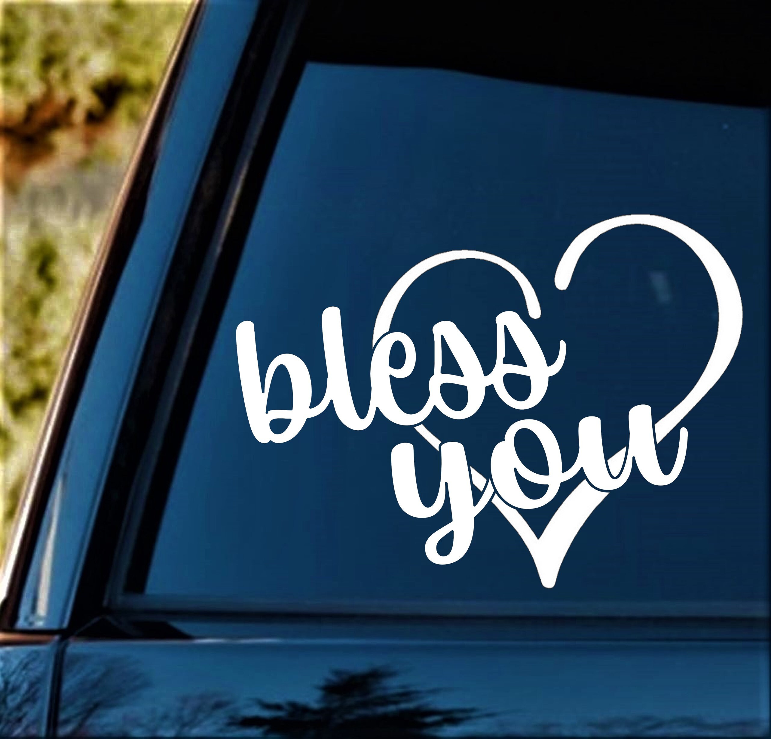Bless You Vinyl Decal, Bless You Sticker for Mirror | BG 941 - Etsy