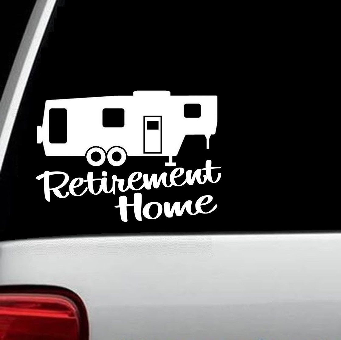 Retirement Home 5th Fifth Wheel Camper Trailer Decal Sticker - Etsy