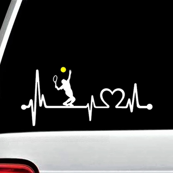 Tennis Decal - Etsy