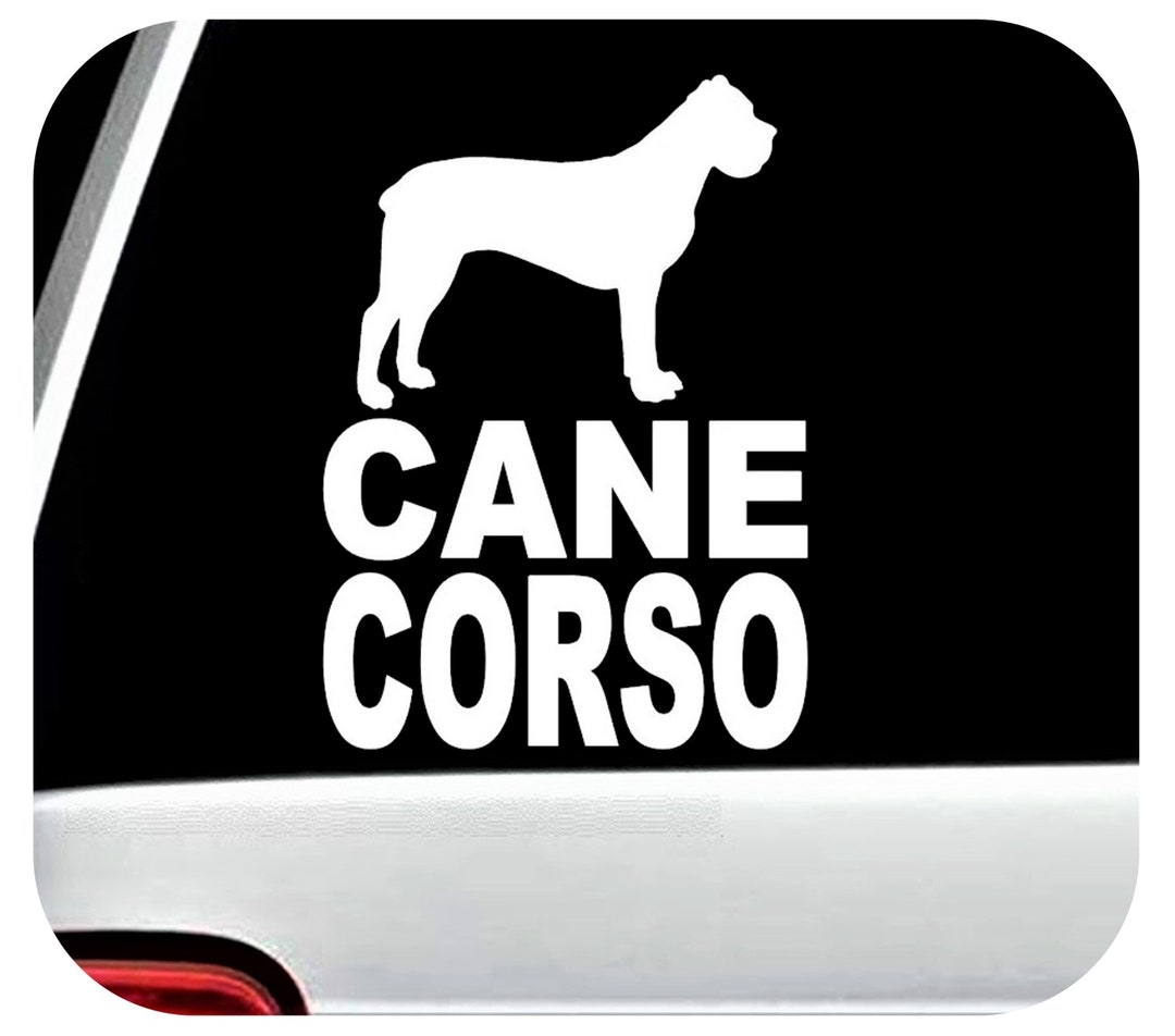 Cane Corso Decal Sticker for Car Window - Etsy