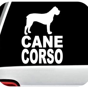 Cane Corso Decal Sticker for Car Window - Etsy