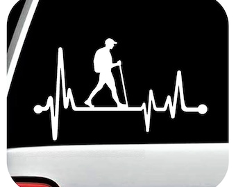 Football Heartbeat Lifeline Decal Sticker for Car Window 8 - Etsy