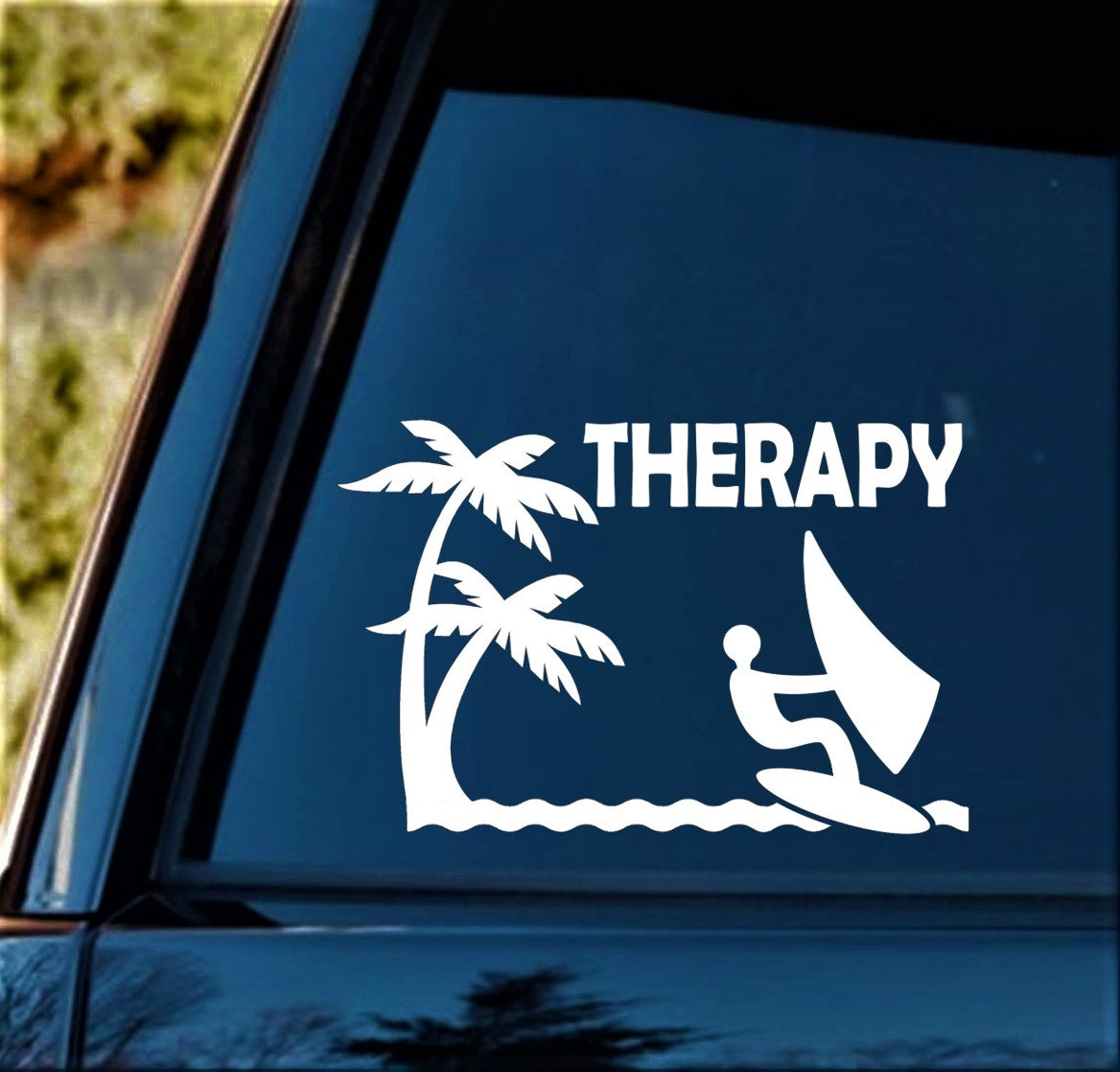 Windsurfing Decal Sticker for Car Window 7.0 Inch BG 351 | Etsy