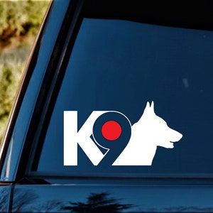 K-9 German Shepherd K9 Dog Decal Sticker for Car Window B1103 - Etsy