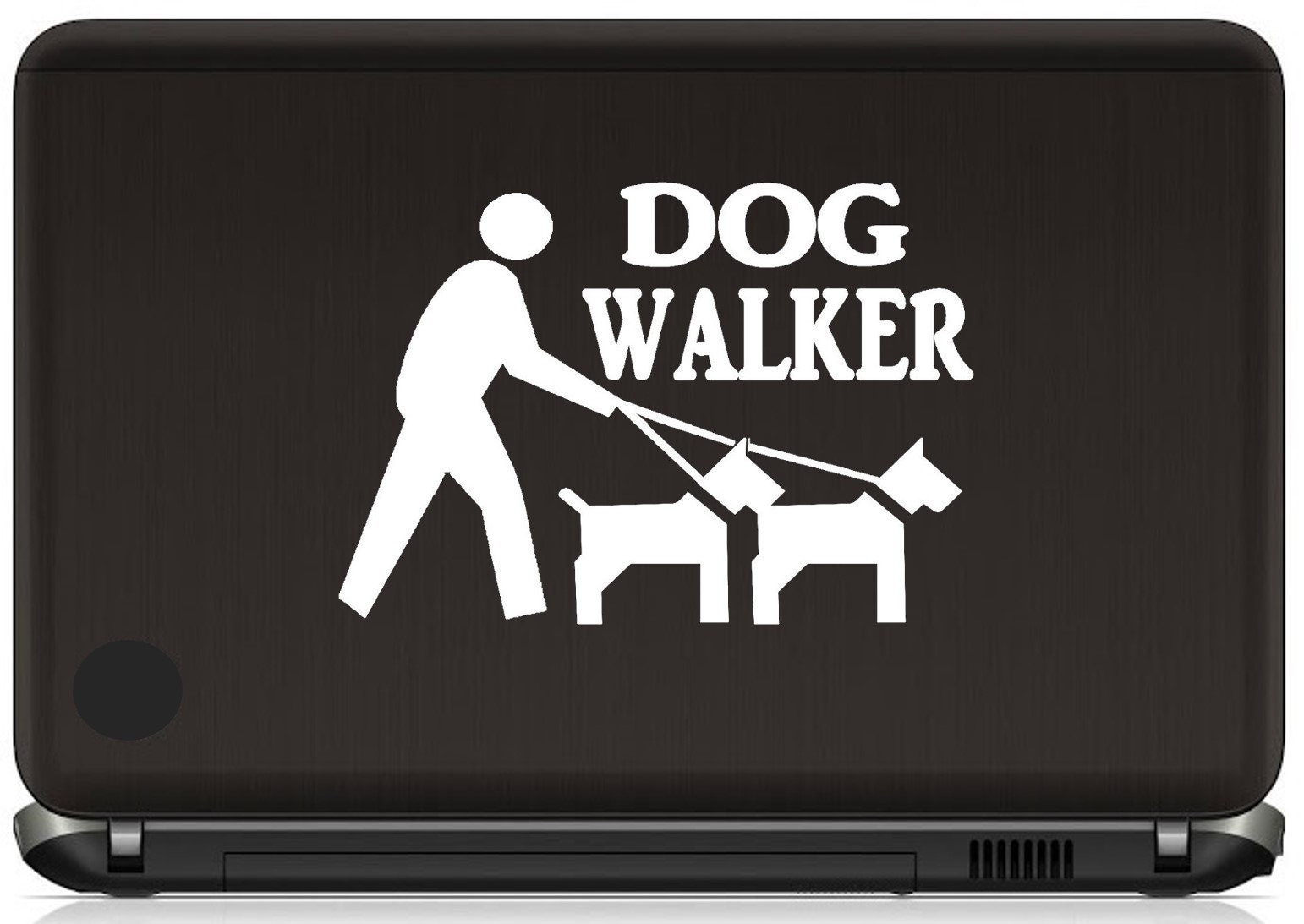 Dog Walker Decal Sticker for Car Window Girl Dog Walker | Etsy